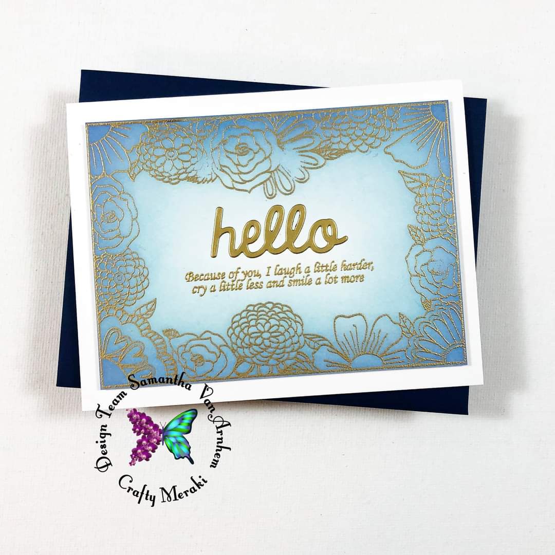 Say hello with florals