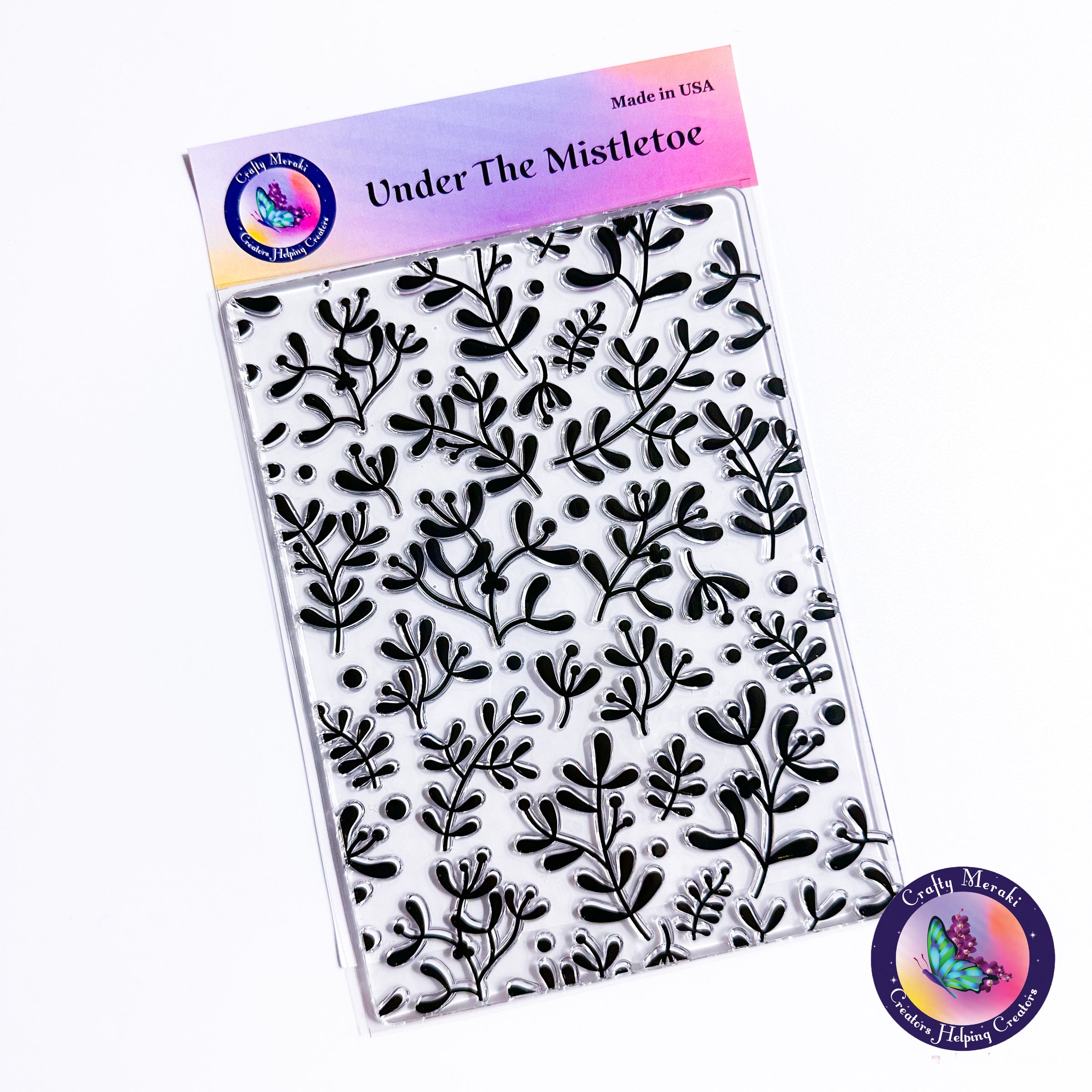 Crafty Meraki Under the Mistletoe Stamp Set