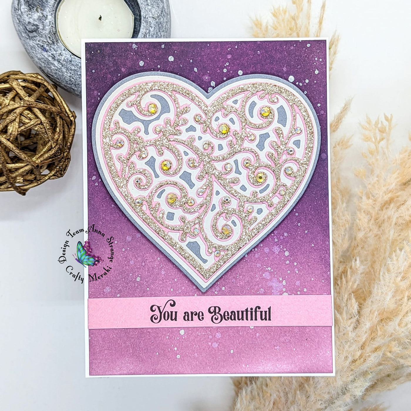 Crafty Meraki Cupid's Heart Layering Die Set