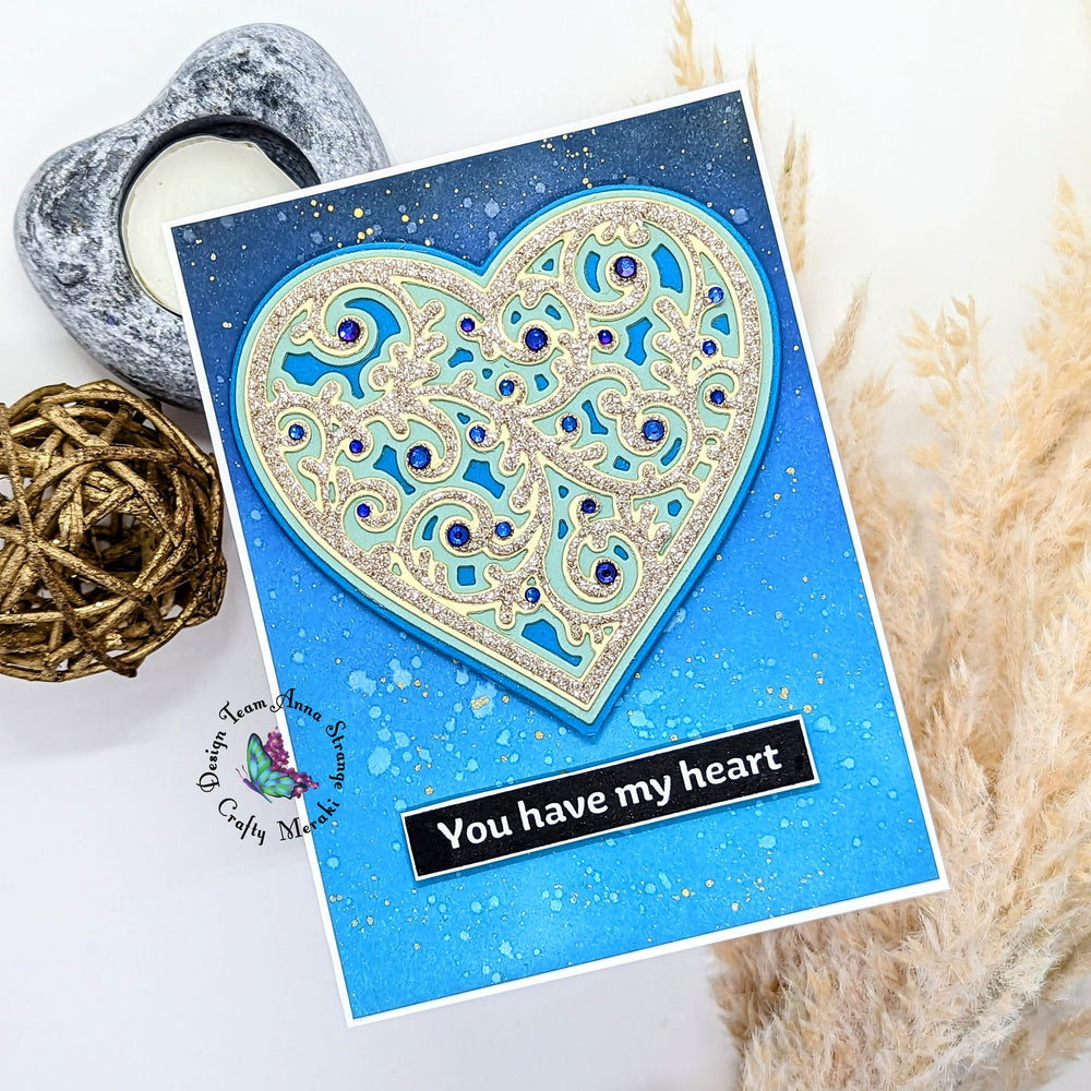 Crafty Meraki Cupid's Heart Layering Die Set