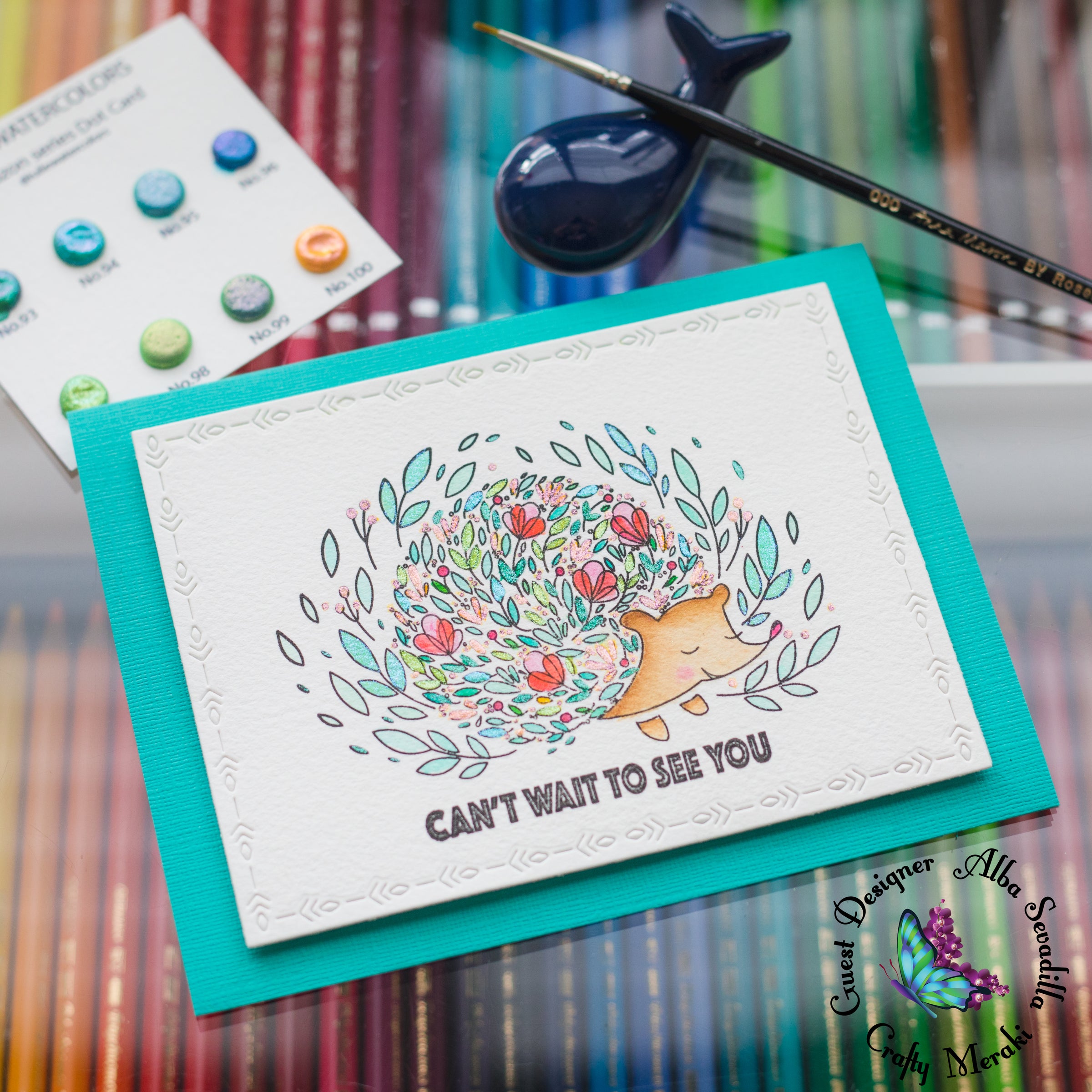 Crafty Meraki Hedge Hugs Stamp set