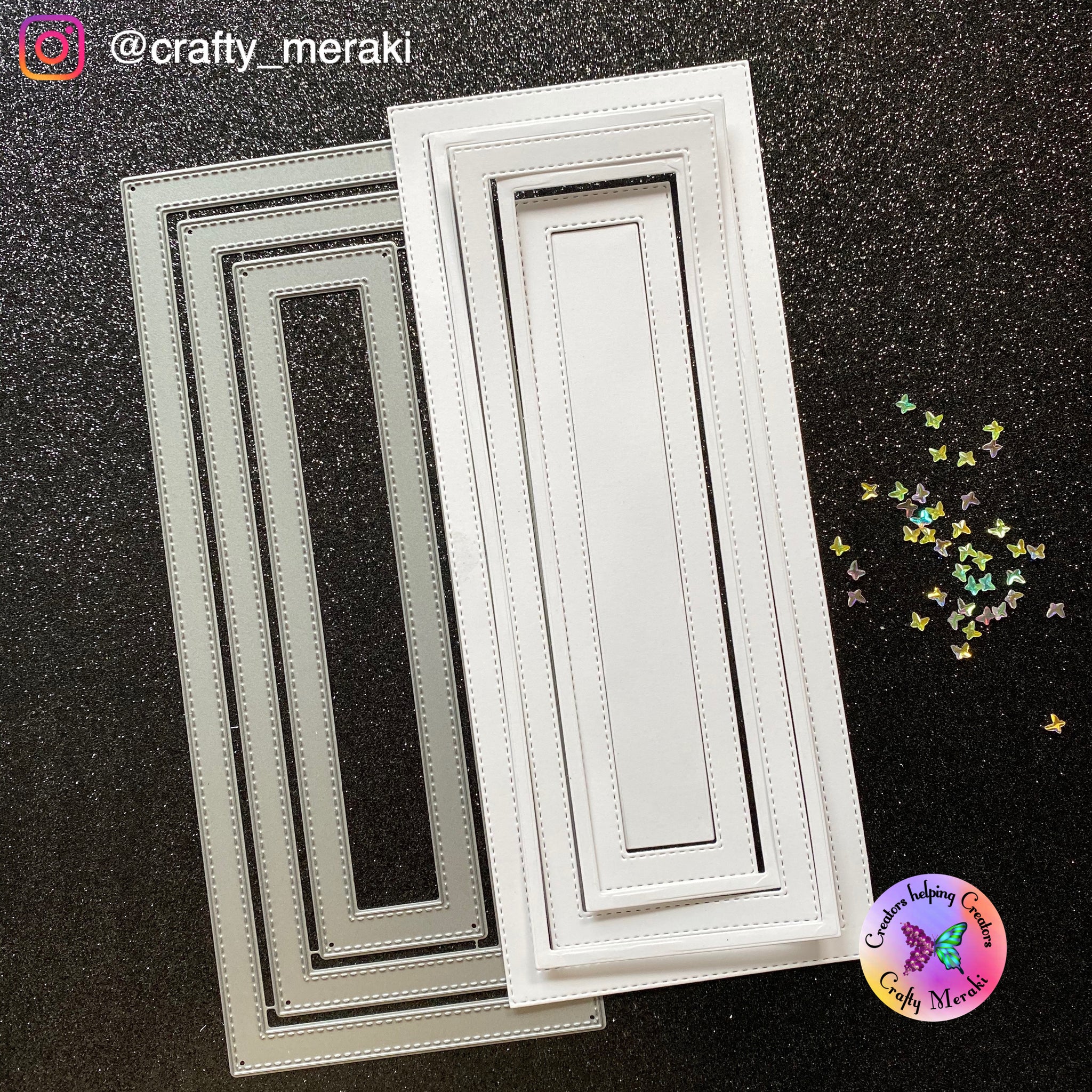 Crafty Meraki Frame-Worthy Slimline die