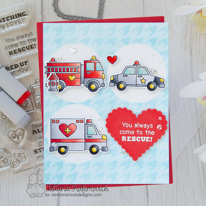 Newton's Nook Love Emergency Stamp Set