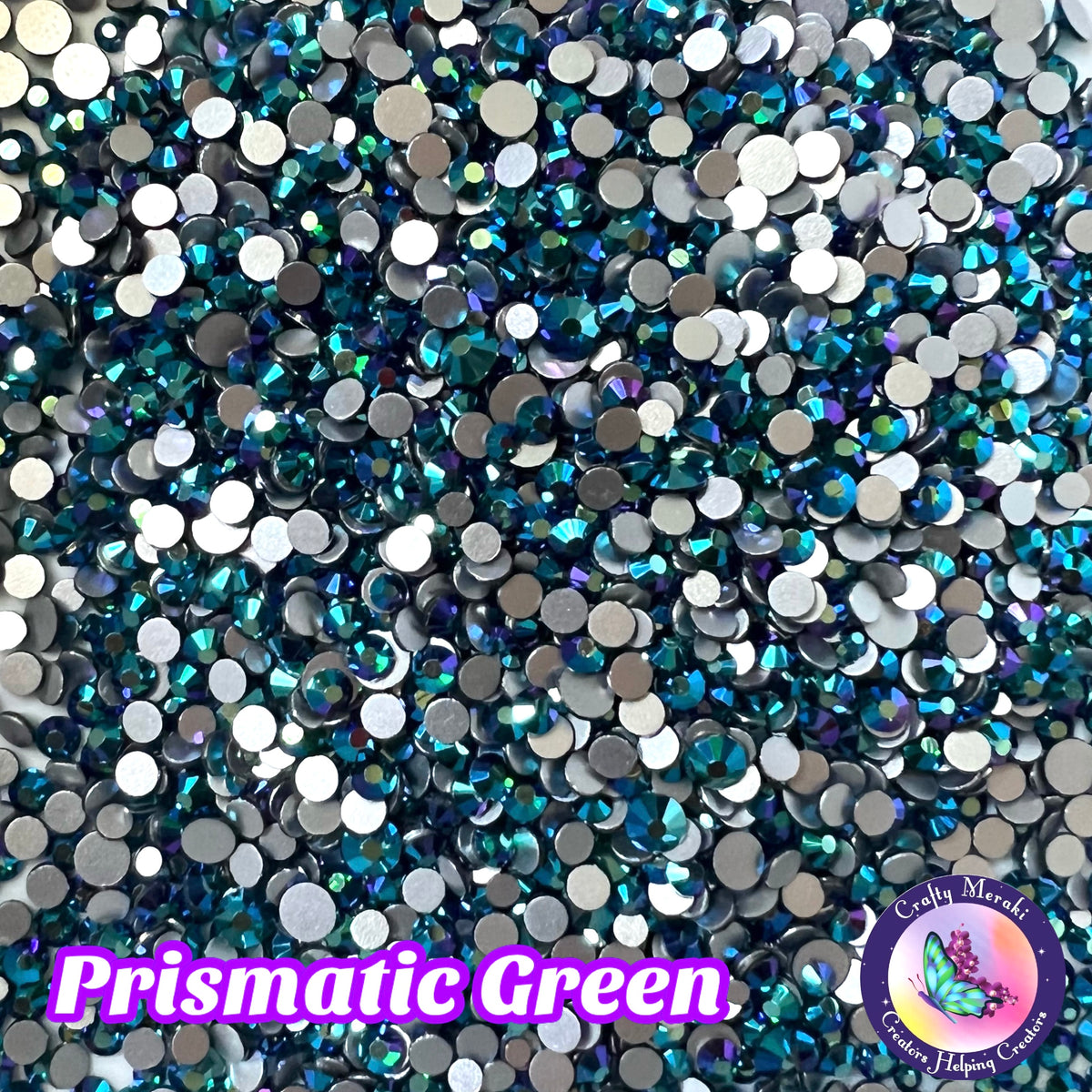 Meraki Sparkle Prismatic Green